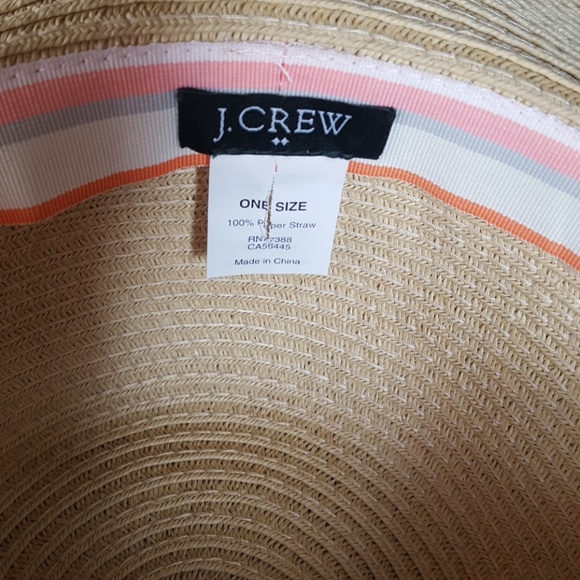 J. Crew | Accessories | J Crew Straw Hat | Poshmark